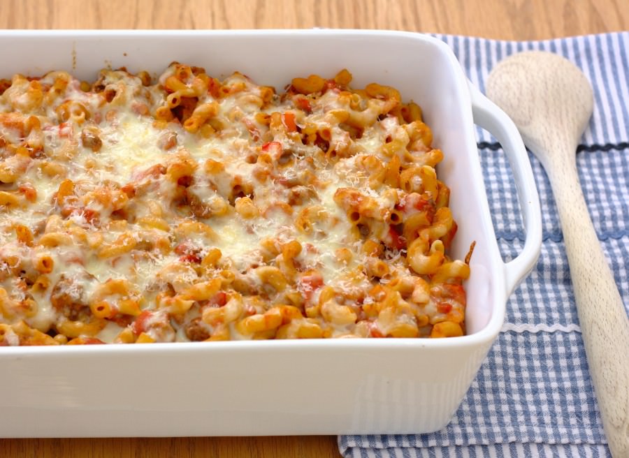 Cheesy Mac Bolognese