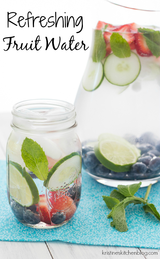 Refreshing Fruit Water