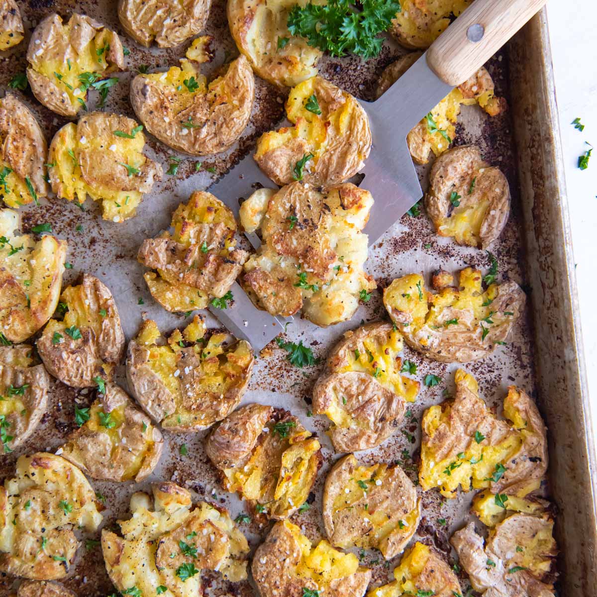 Roasted Smashed Potatoes