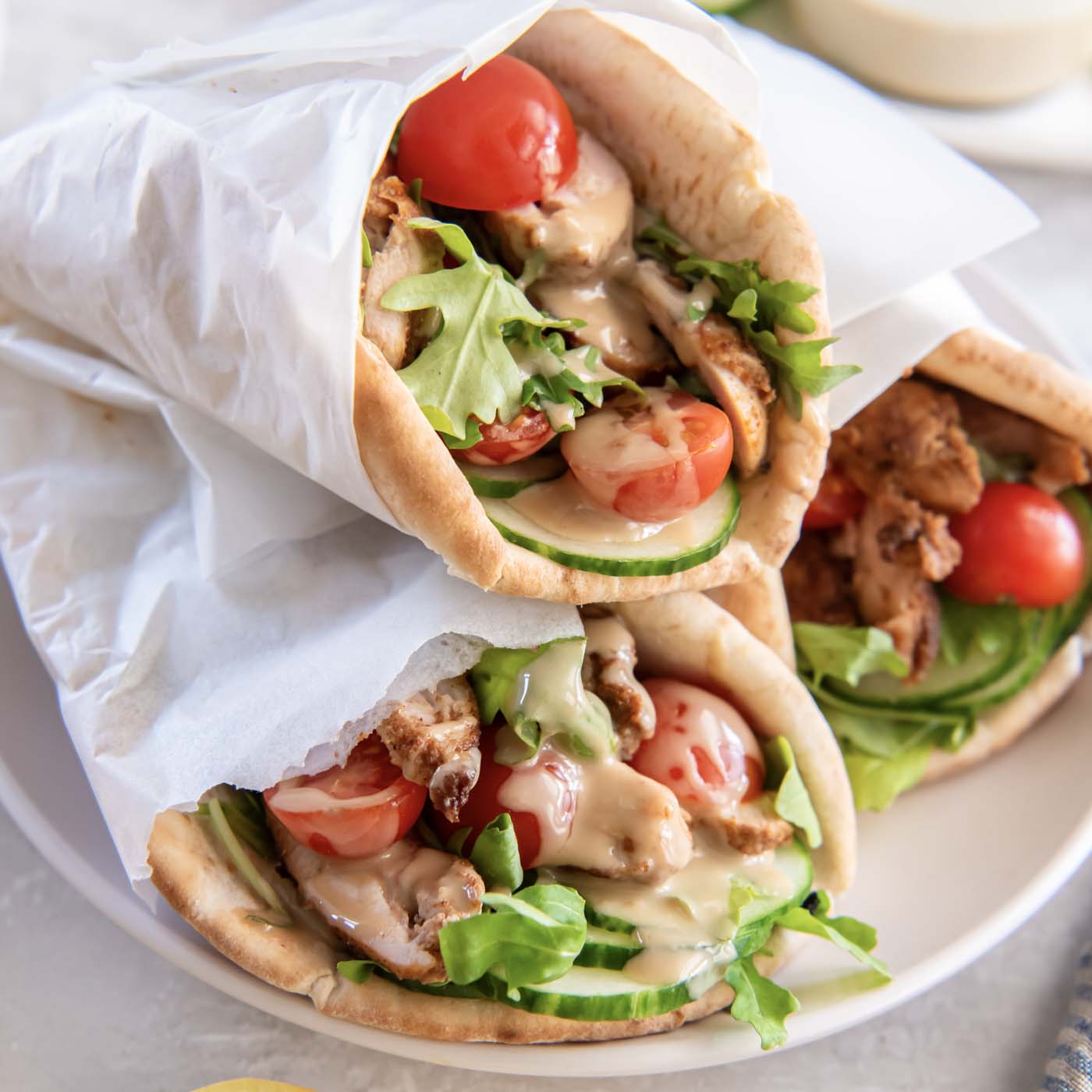 Chicken shawarma store