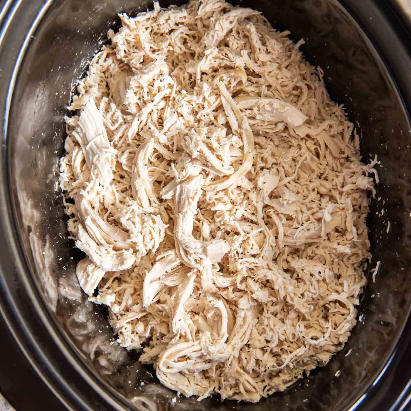 Shredded chicken crock pot store