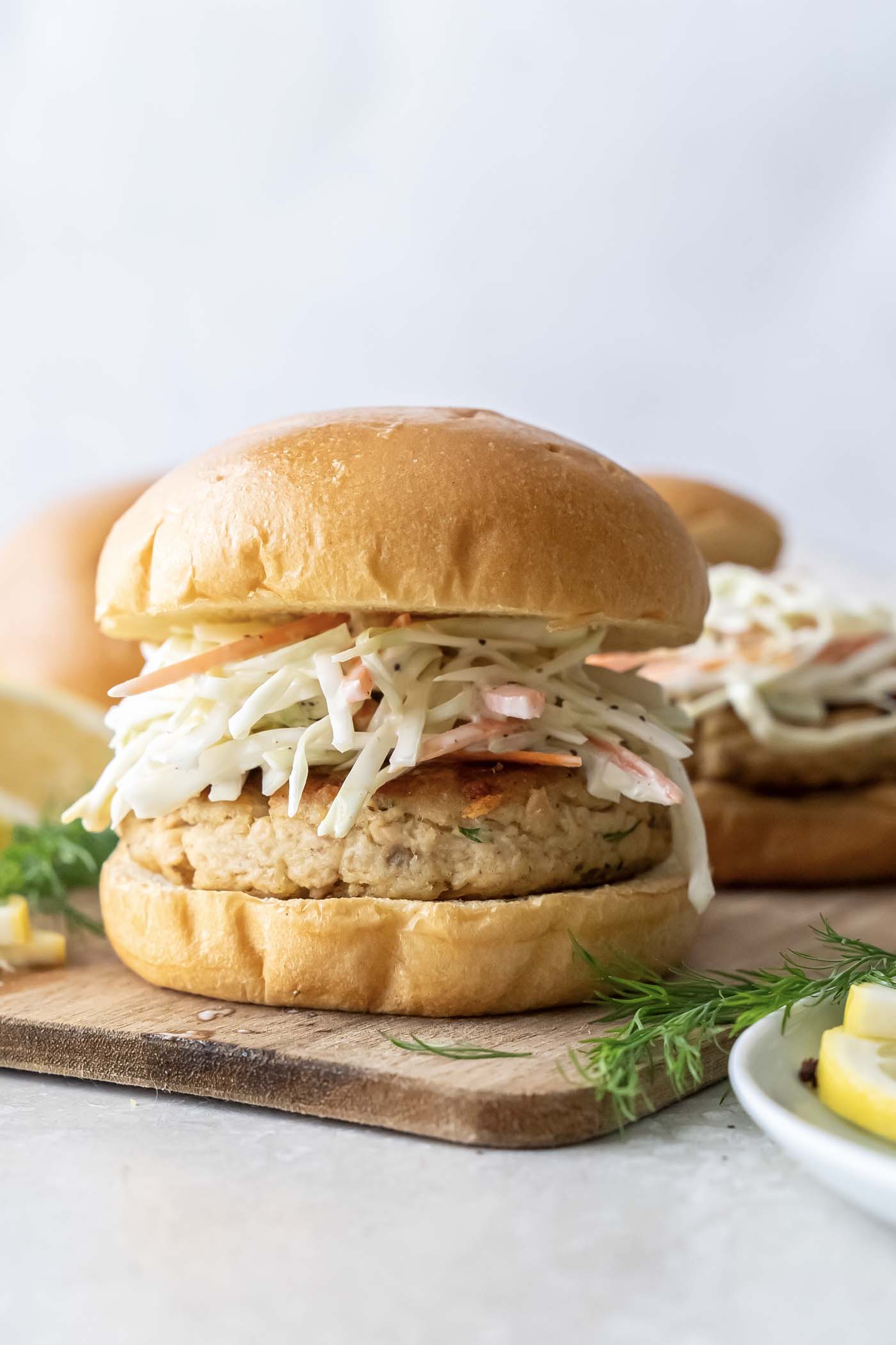 Salmon Burgers Recipe - Kristine's Kitchen
