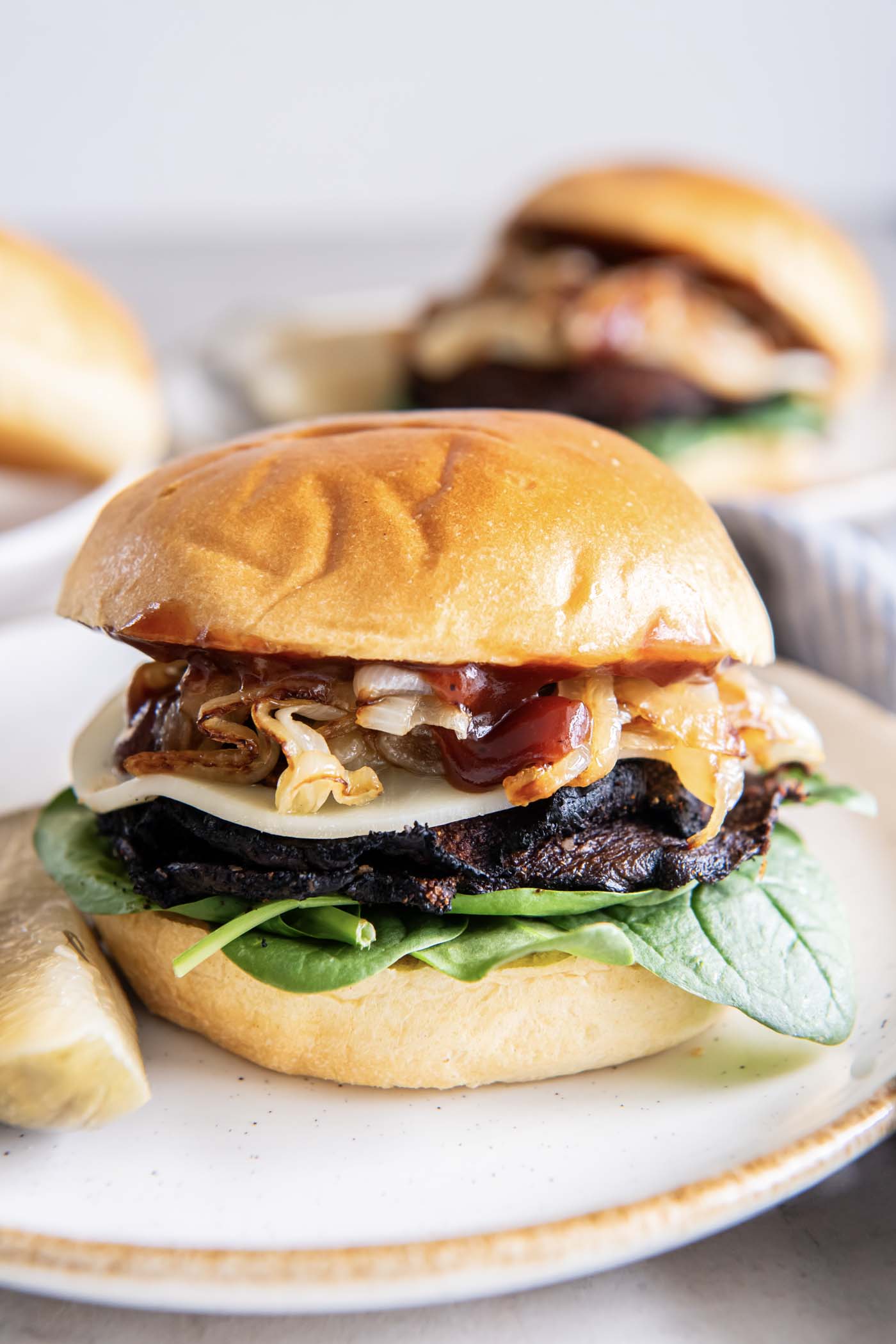 Portobello Mushroom Burger Recipe - Kristine's Kitchen
