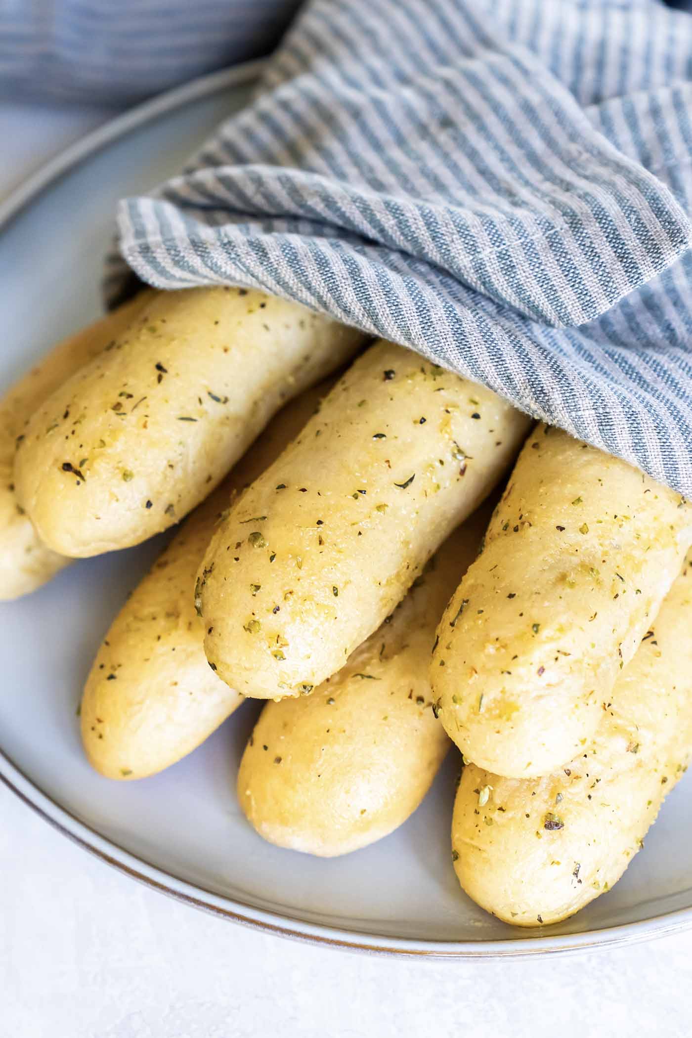 Homemade Breadsticks - Kristine's Kitchen