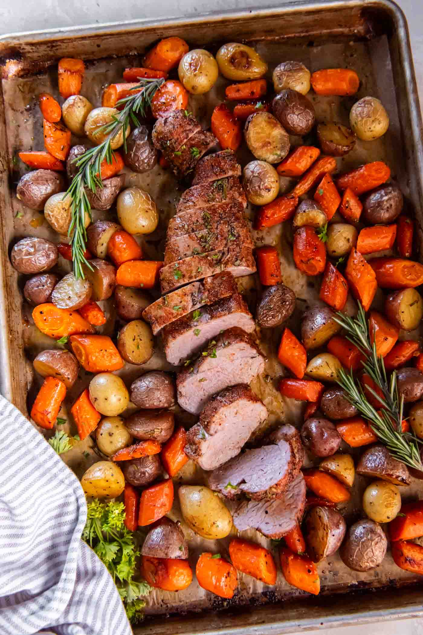 Sheet Pan Pork Tenderloin Recipe - Kristine's Kitchen