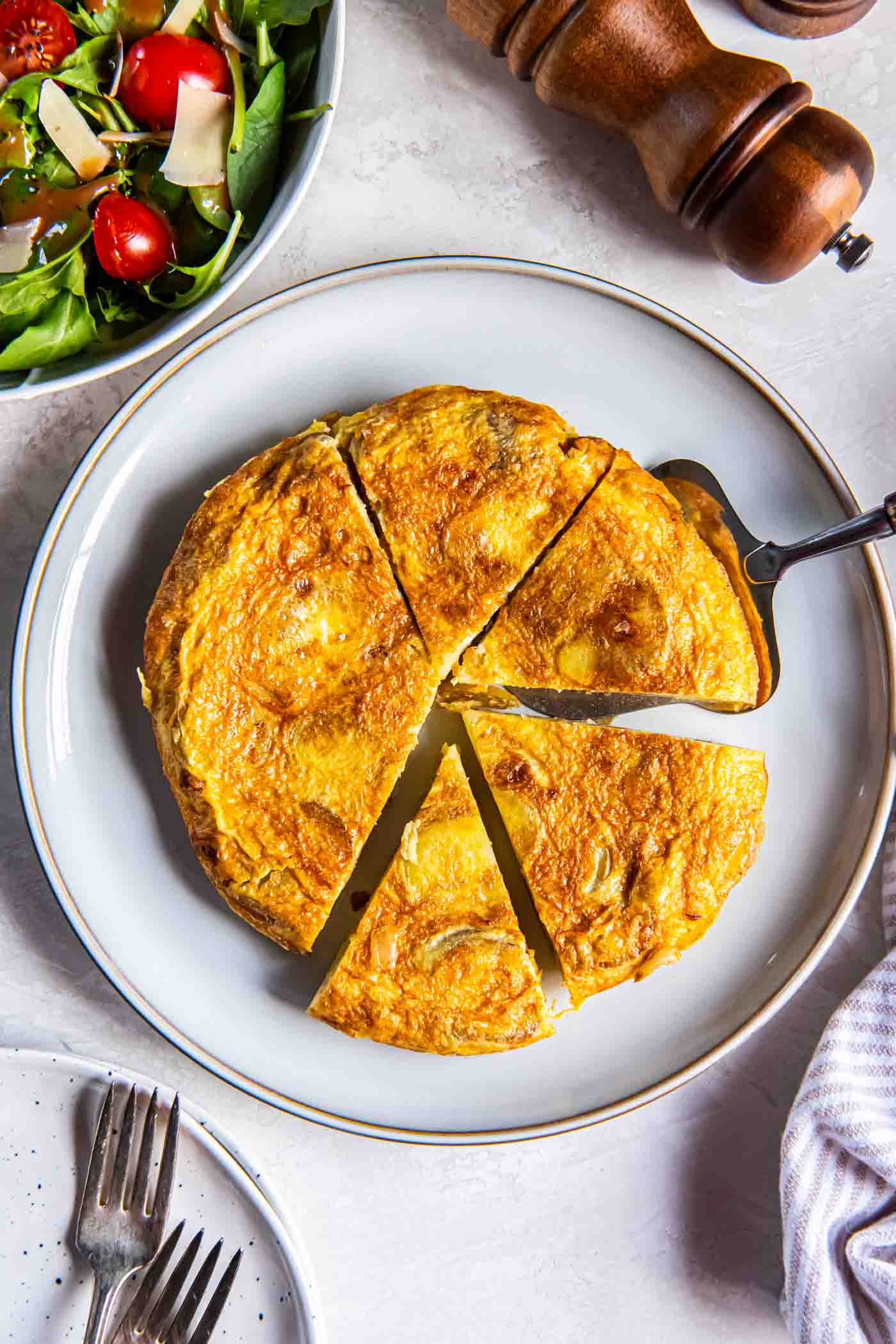 Easy Spanish Omelette Recipe (Tortilla Española) - Kristine's Kitchen