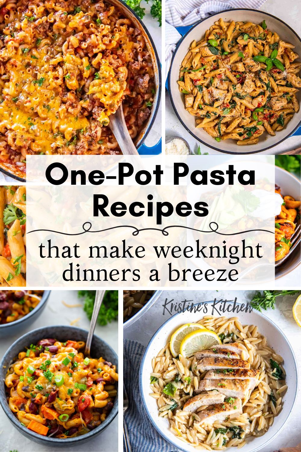 8 One-Pot Pasta Recipes That Make Weeknight Dinners a Breeze - Kristine ...
